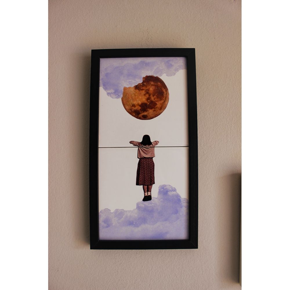 Painel de Azulejos Lua Greghi Design - mimogaleria